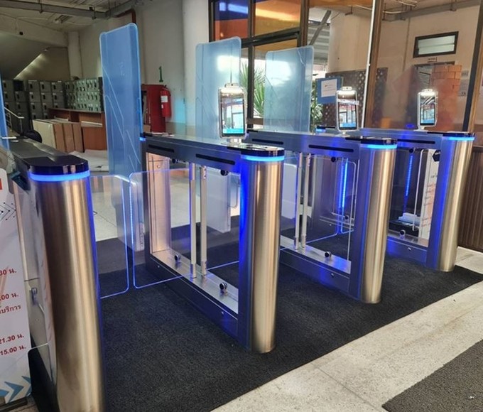 Thailand University Customize Turnstile Gate Project