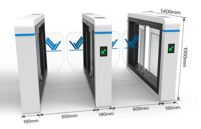 Amusement Park Turnstiles , SPCC High Speed Ticket Turnstile