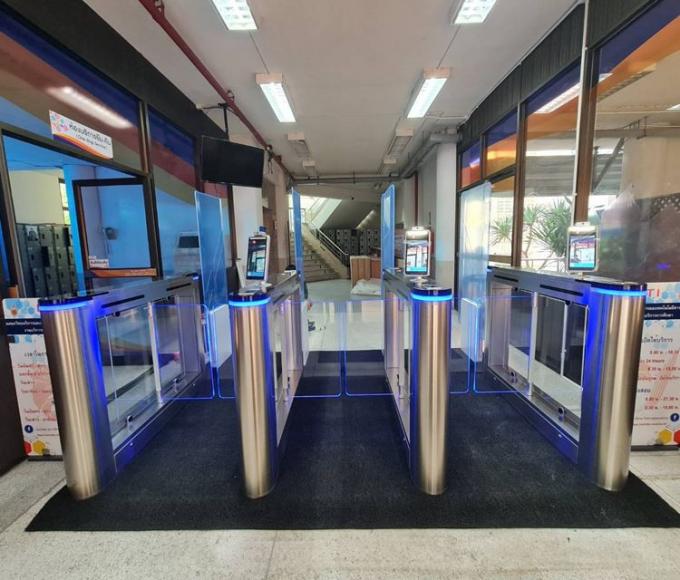 Thailand University Customize Turnstile Gate Project