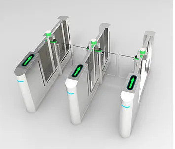 Passenger Flow Systems Turnstiles , Safety Pedestrian Speed Gates ...