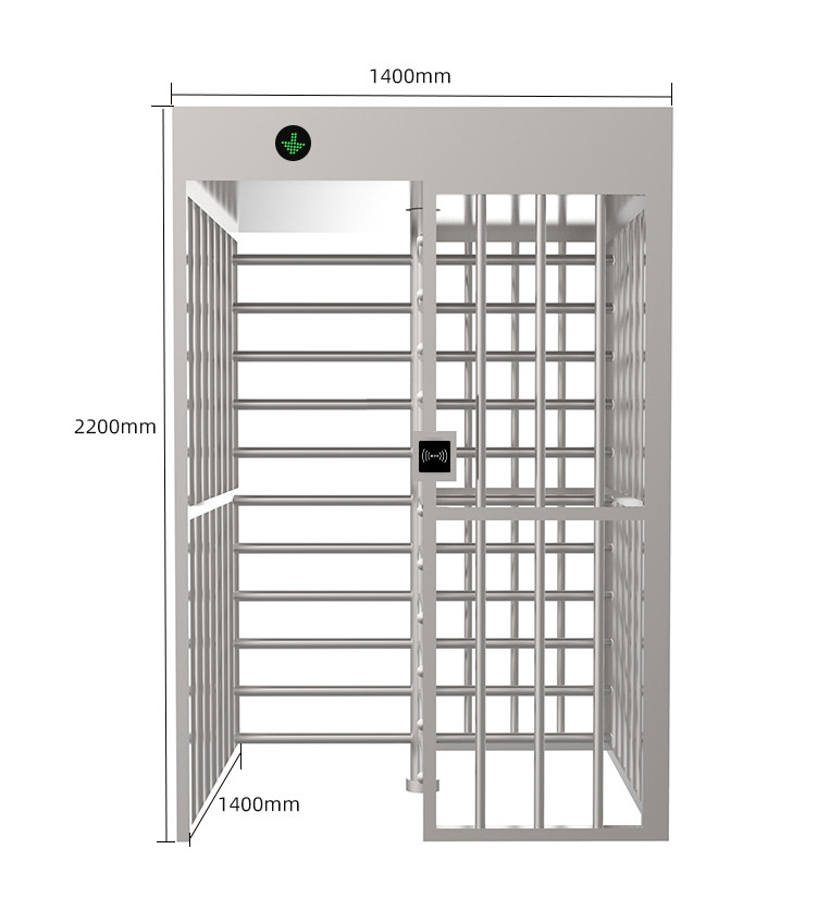 Dual Channel Full Height Turnstile