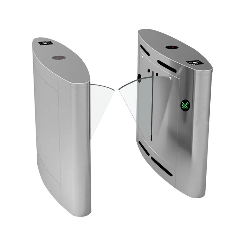 Customized Automatic Systems Turnstile Flap Barrier System 1 Year Warranty